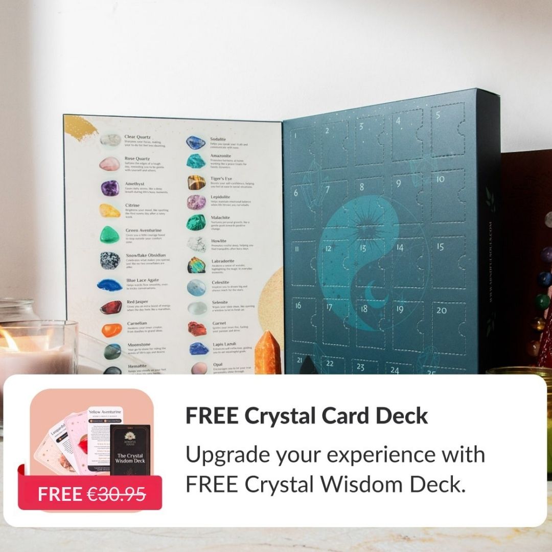 Crystal Advent Calendar + FREE Crystal Card Deck – Mindfulsouls Europe